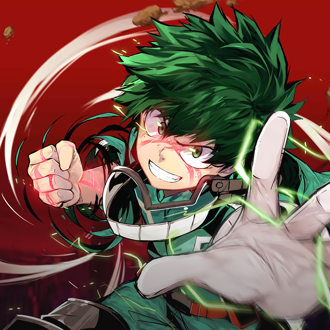 Download Izuku Midoriya Anime My Hero Academia PFP