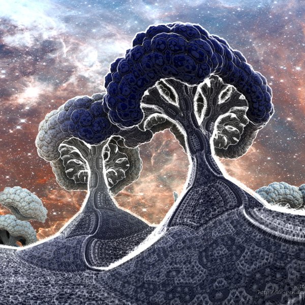 Download CGI Tree Mandelbulb 3D 3D Fractal Abstract PFP