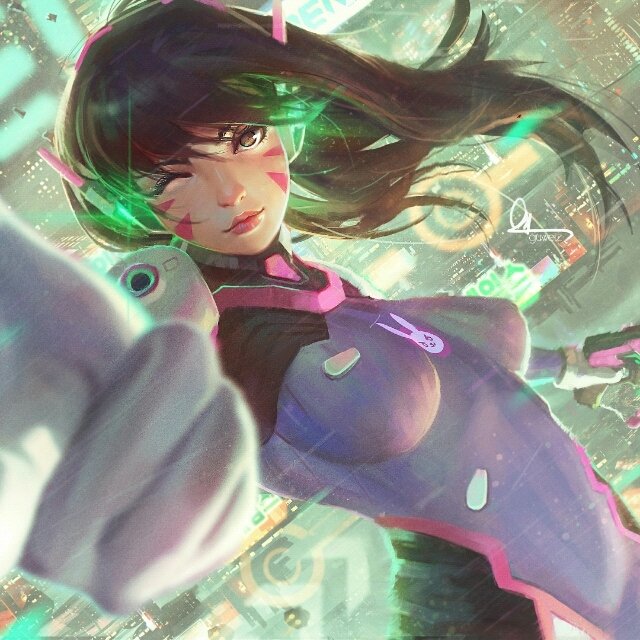 Download D.Va (Overwatch) Video Game Overwatch PFP