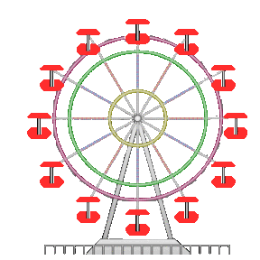Download Amusement Park Ferris Wheel Man Made PFP