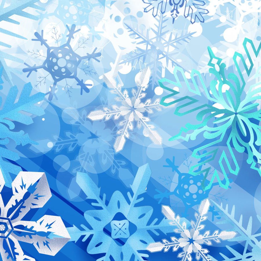 Download Snowflake Blue Artistic PFP