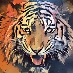 Tiger Artwork Forum Avatar | Profile Photo - ID: 141607 - Avatar Abyss