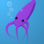 Purple Squid by JonnyTheSquid