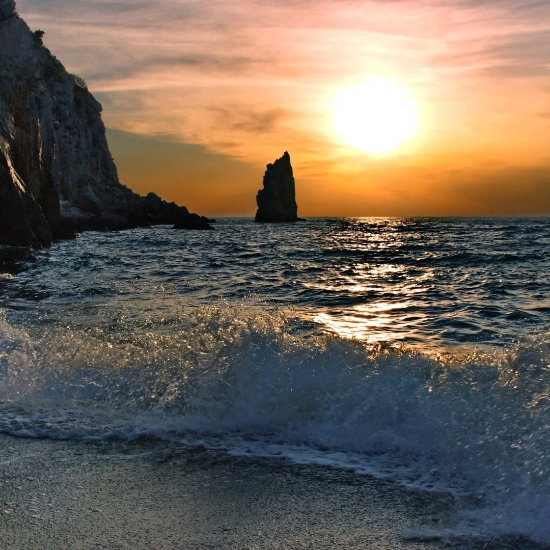 Download Horizon Wave Ocean Beach Nature Ocean Waves PFP