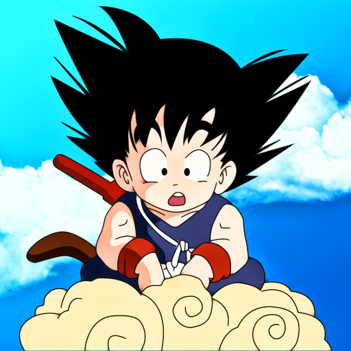 Goku's Iconic Flight – Dragon Ball Anime Avatar