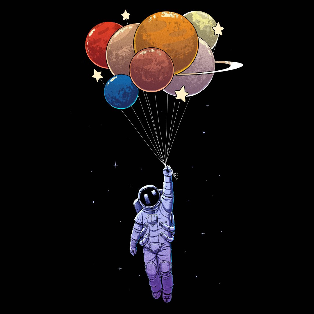 Download Balloon Spacesuit Astronaut Sci Fi PFP