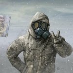 Download Dark Gas Mask PFP