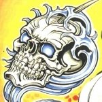 Download Skull Tattoo Artistic PFP