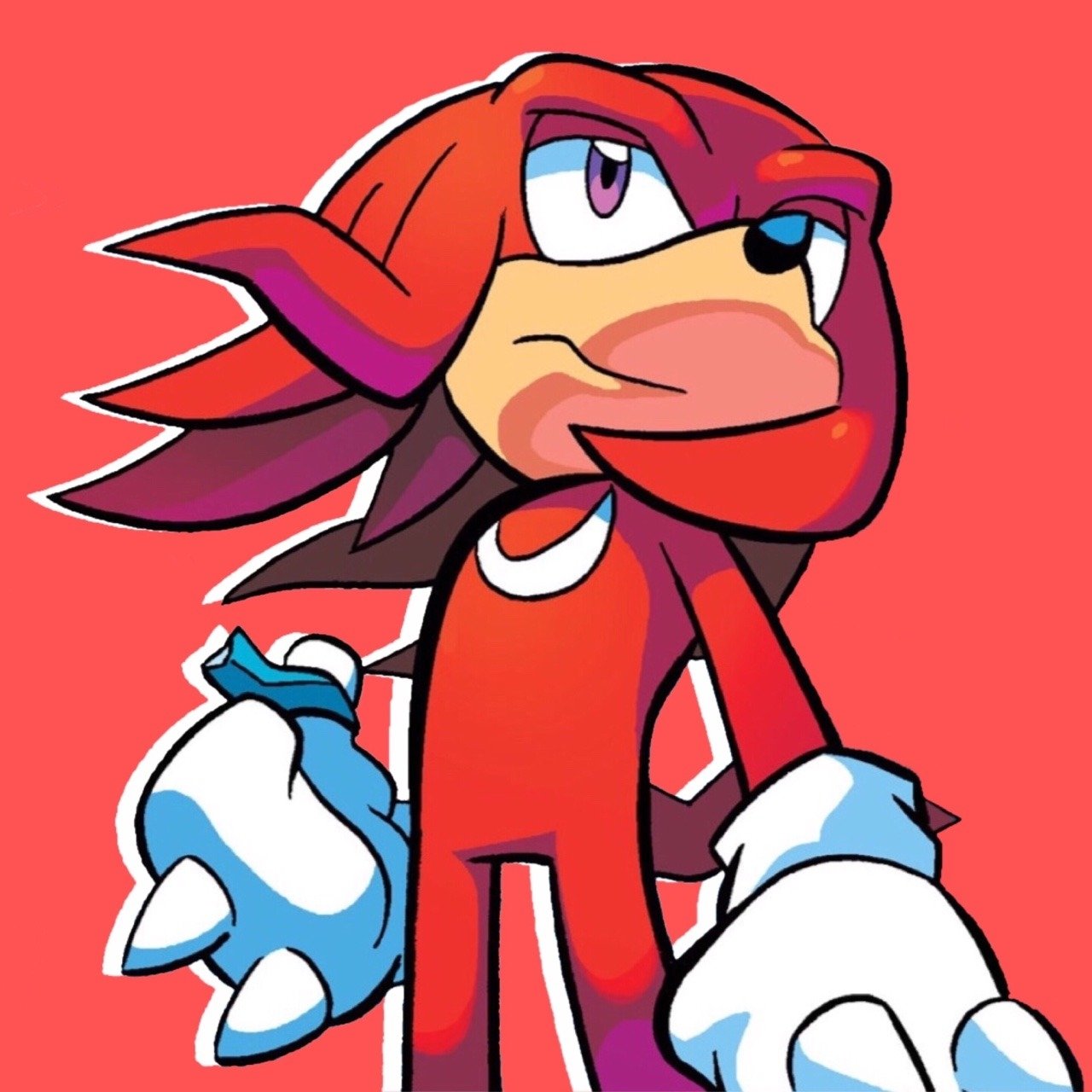 Download Knuckles The Echidna Comic Sonic The Hedgehog PFP