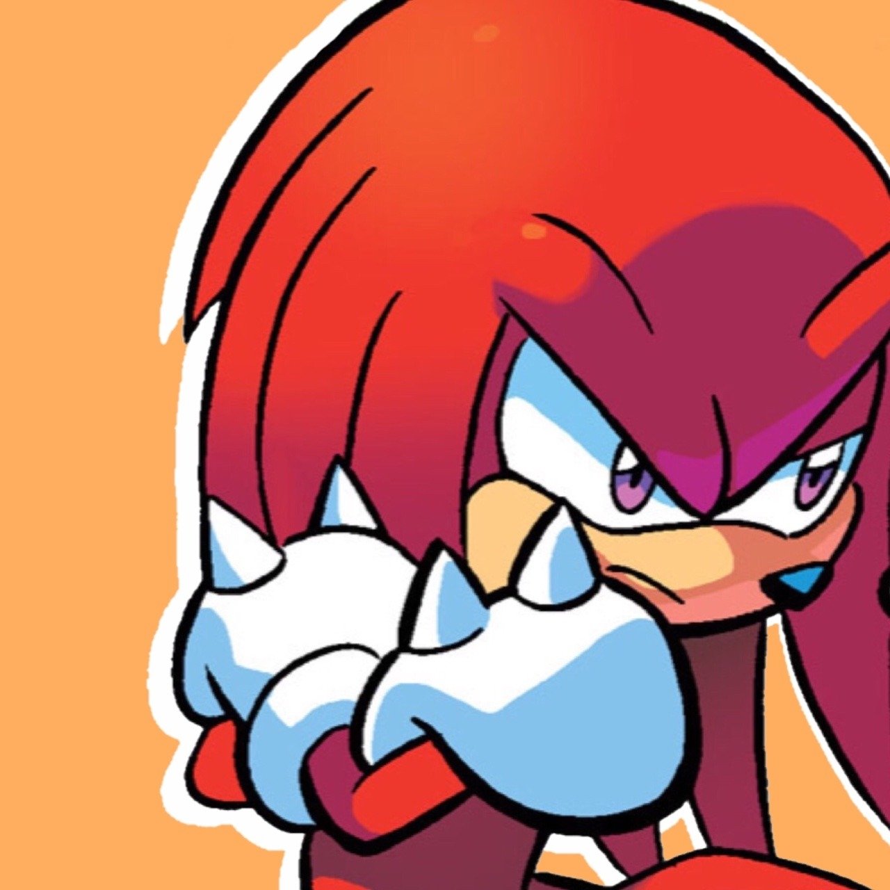 Download Archie Comics Knuckles The Echidna Comic Sonic The Hedgehog PFP