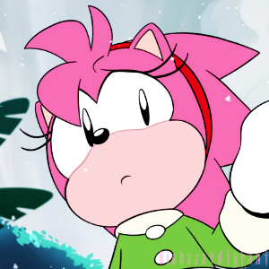 Download Sonic Mania Adventures Classic Amy Amy Rose TV Show PFP