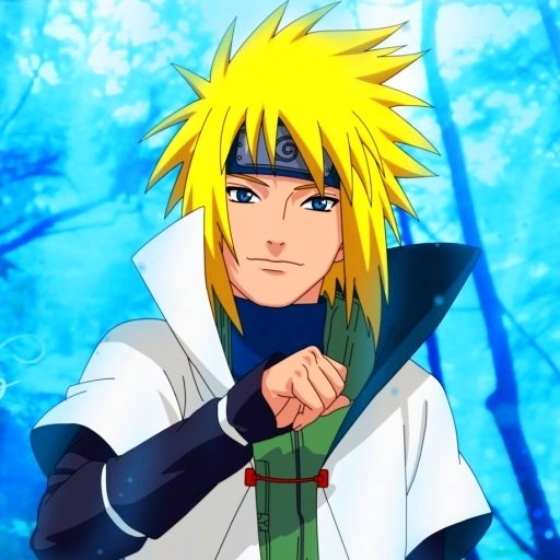 Download Blonde Naruto Minato Namikaze Anime PFP