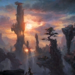 Download Fantasy Landscape Fantasy Landscape PFP