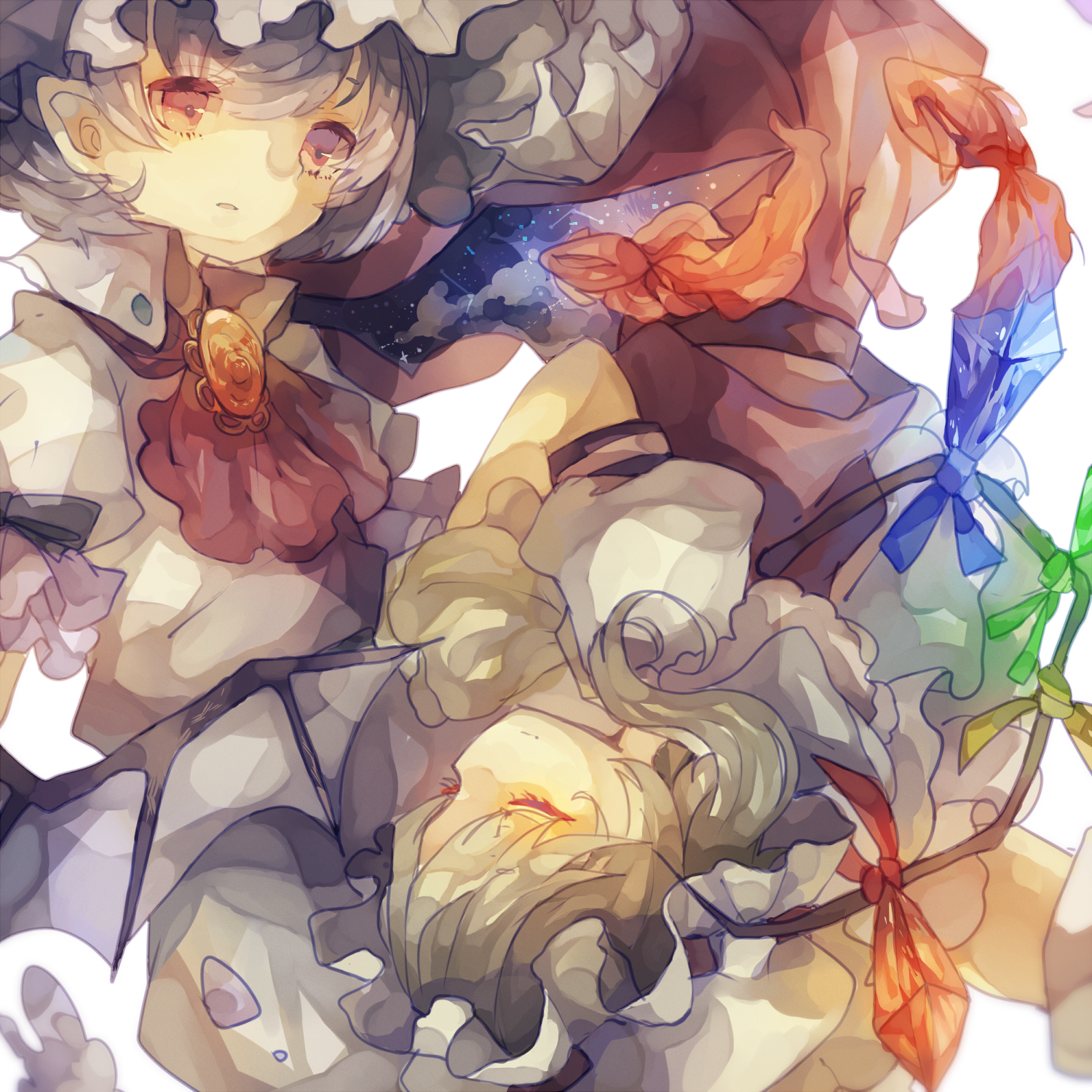 Download Flandre Scarlet Remilia Scarlet Anime Touhou PFP by 茶ごま