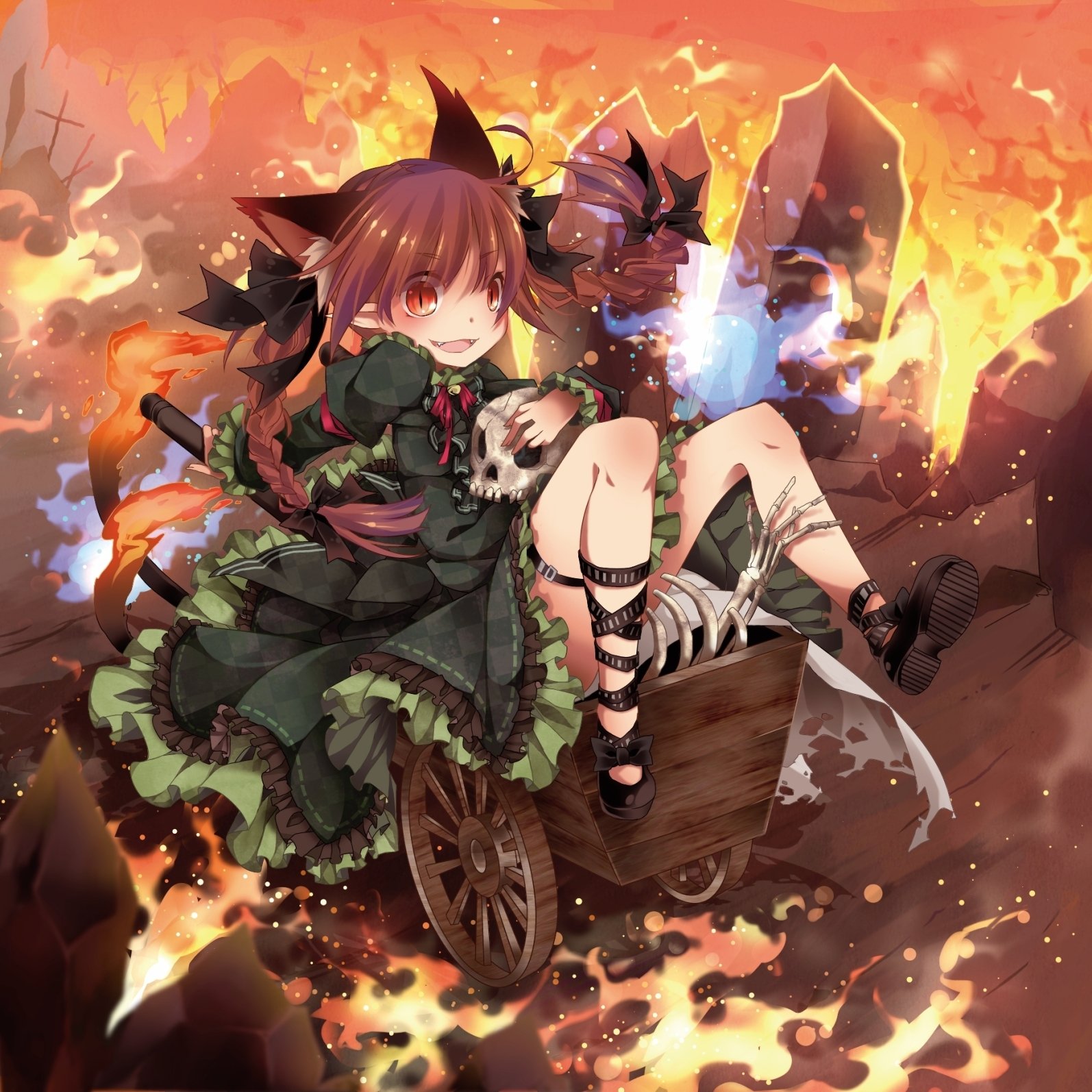 Download Rin Kaenbyou Anime Touhou PFP