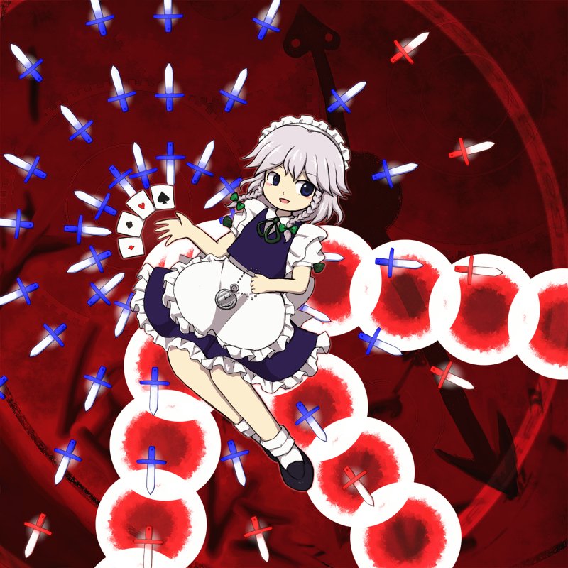 Download Sakuya Izayoi Anime Touhou PFP