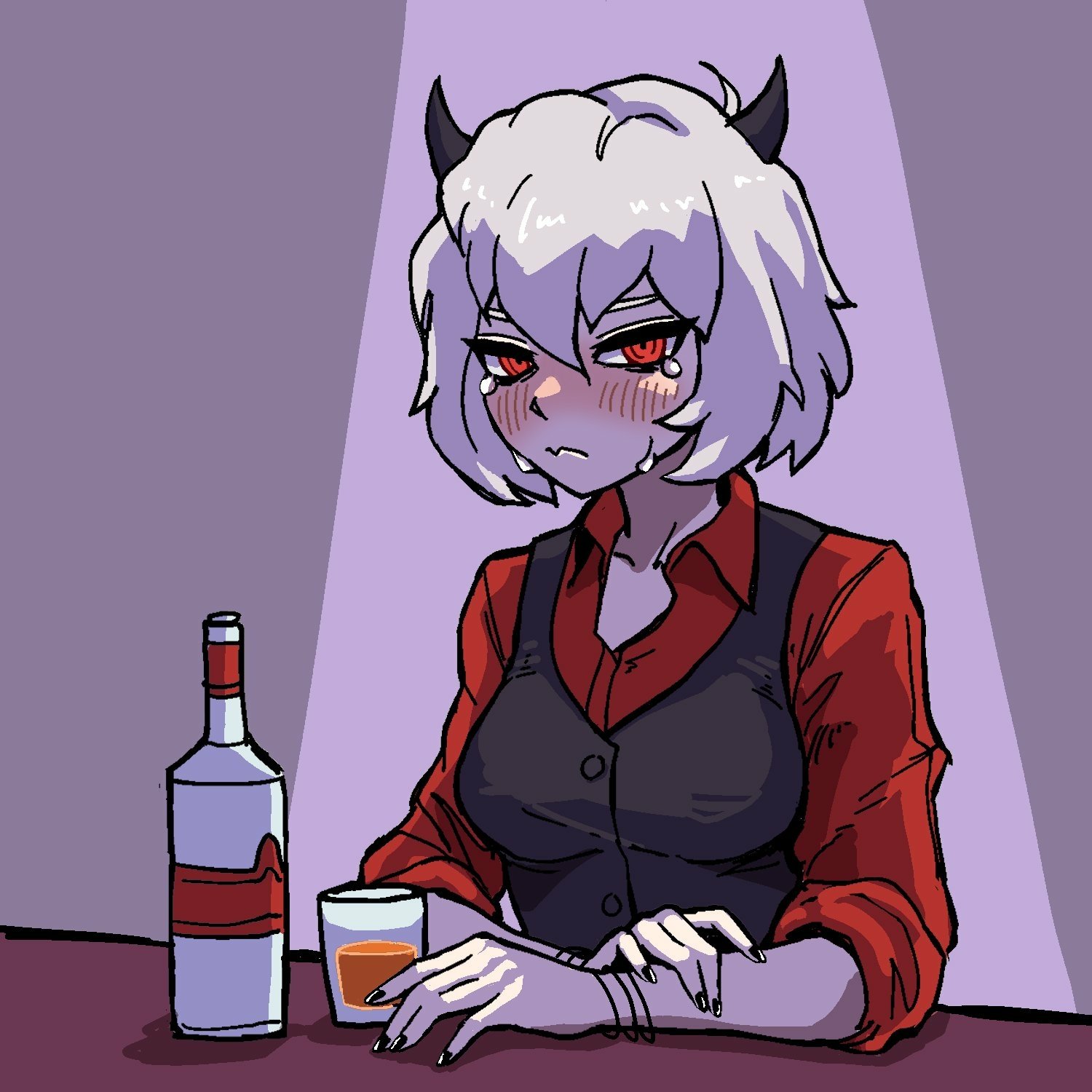 Download Malina (Helltaker) Video Game Helltaker PFP