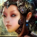 Download Sci Fi Cyborg PFP