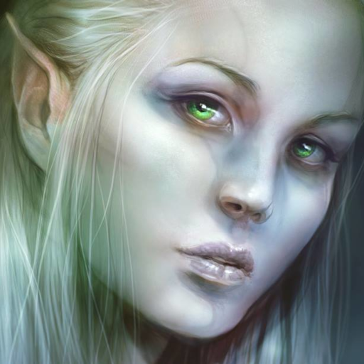 Download Pointed Ears Green Eyes Fantasy Elf PFP