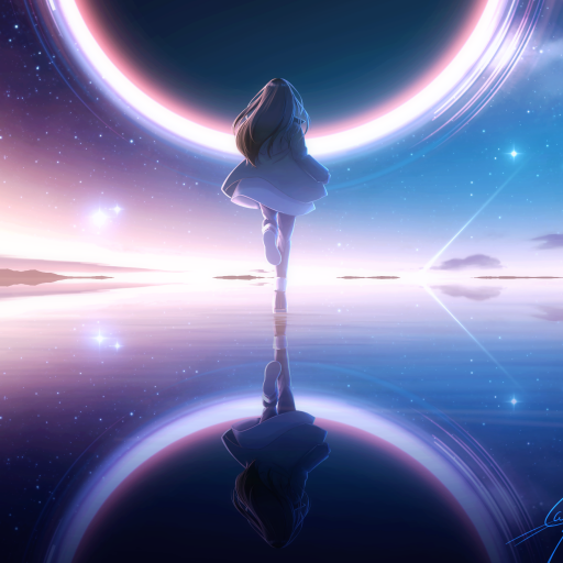 Moonlight Anime PFP: Starlit Girl / Celestial Anime Avatar — Wandering ...
