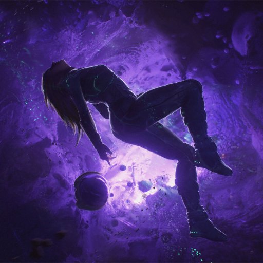 Download Space Suit Purple Sci Fi Woman PFP