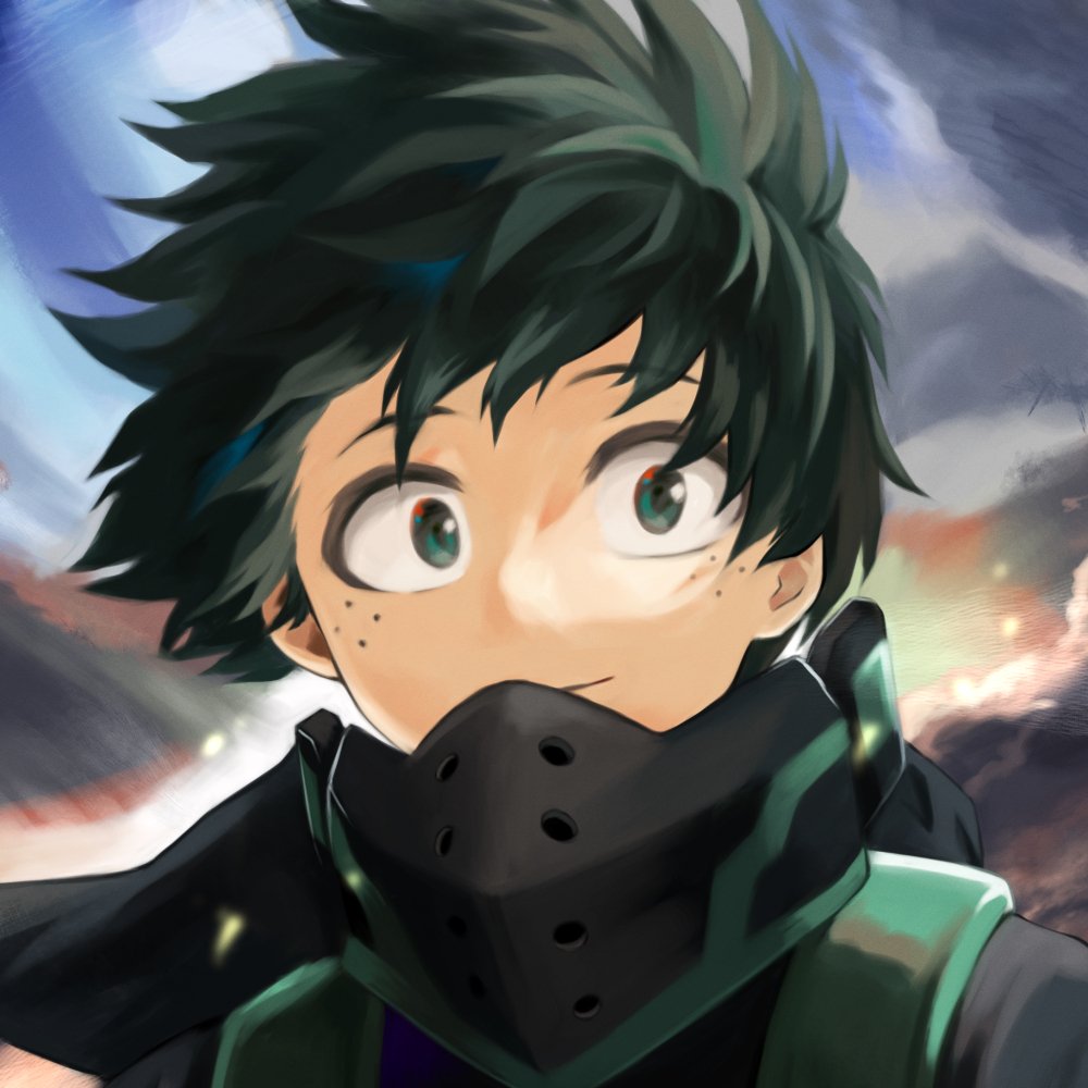 Download Izuku Midoriya Anime My Hero Academia PFP