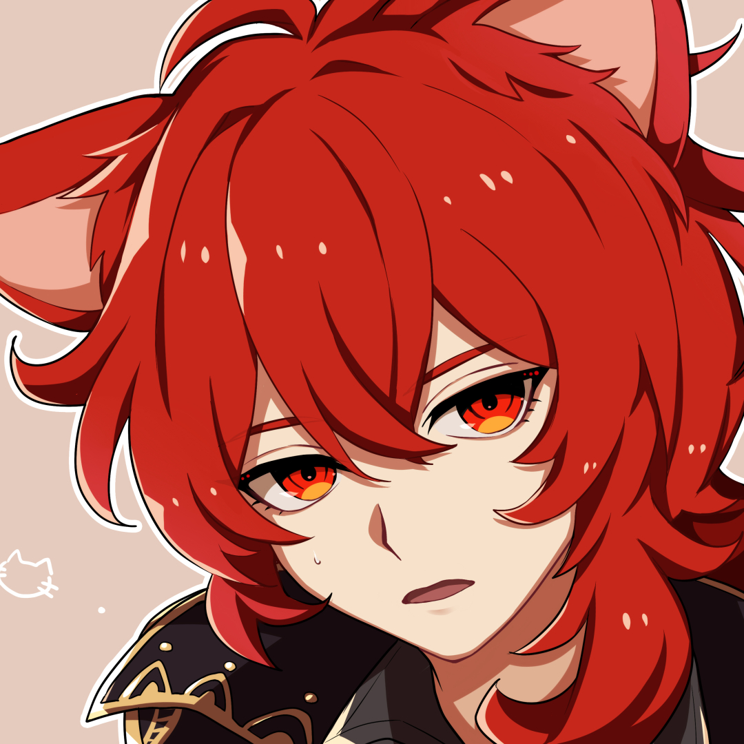 Download Diluc (Genshin Impact) Video Game Genshin Impact PFP