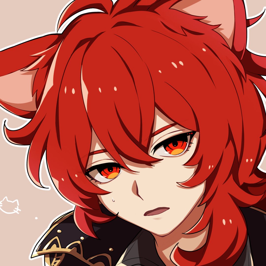 Download Diluc (Genshin Impact) Video Game Genshin Impact PFP