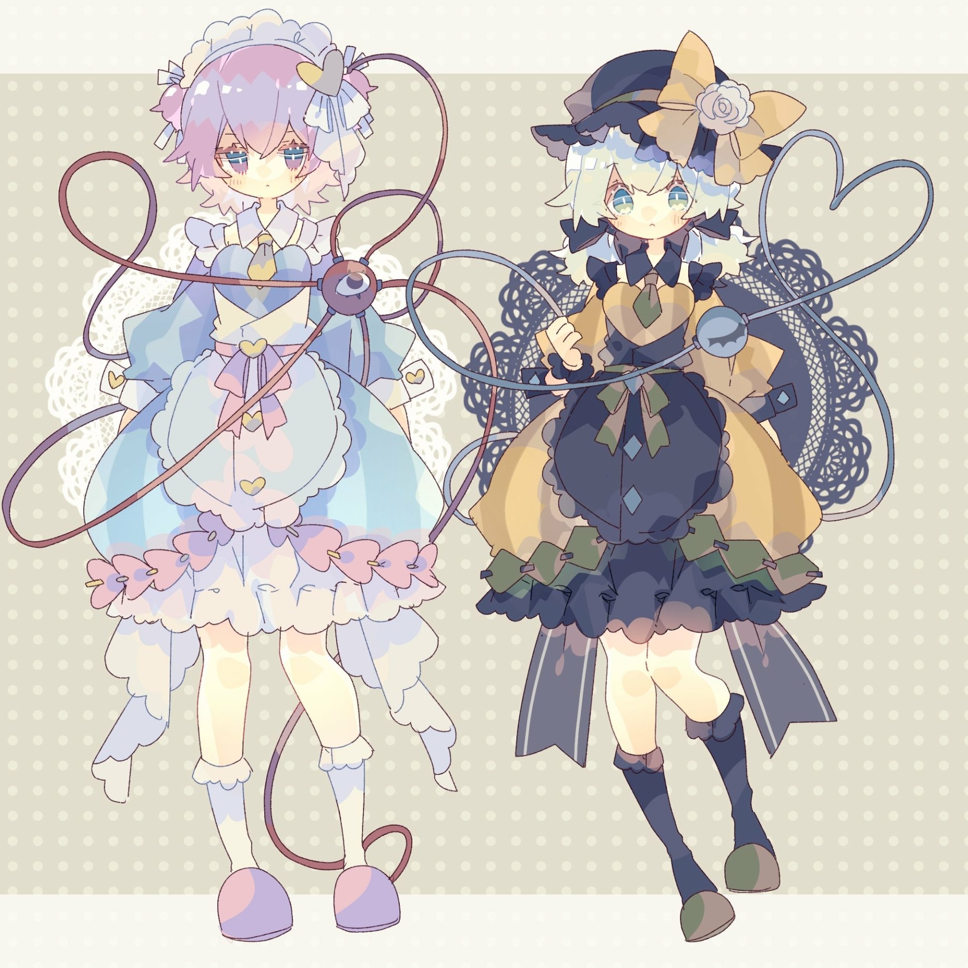 Download Koishi Komeiji Satori Komeiji Anime Touhou PFP