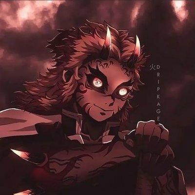 Download Dark Demon Slayer: Kimetsu No Yaiba Anime Dark Anime PFP