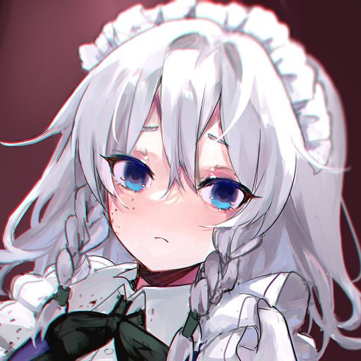 Download Sakuya Izayoi Anime Touhou PFP