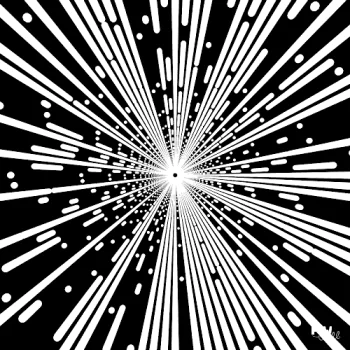 Interstellar Burst Animated GIF