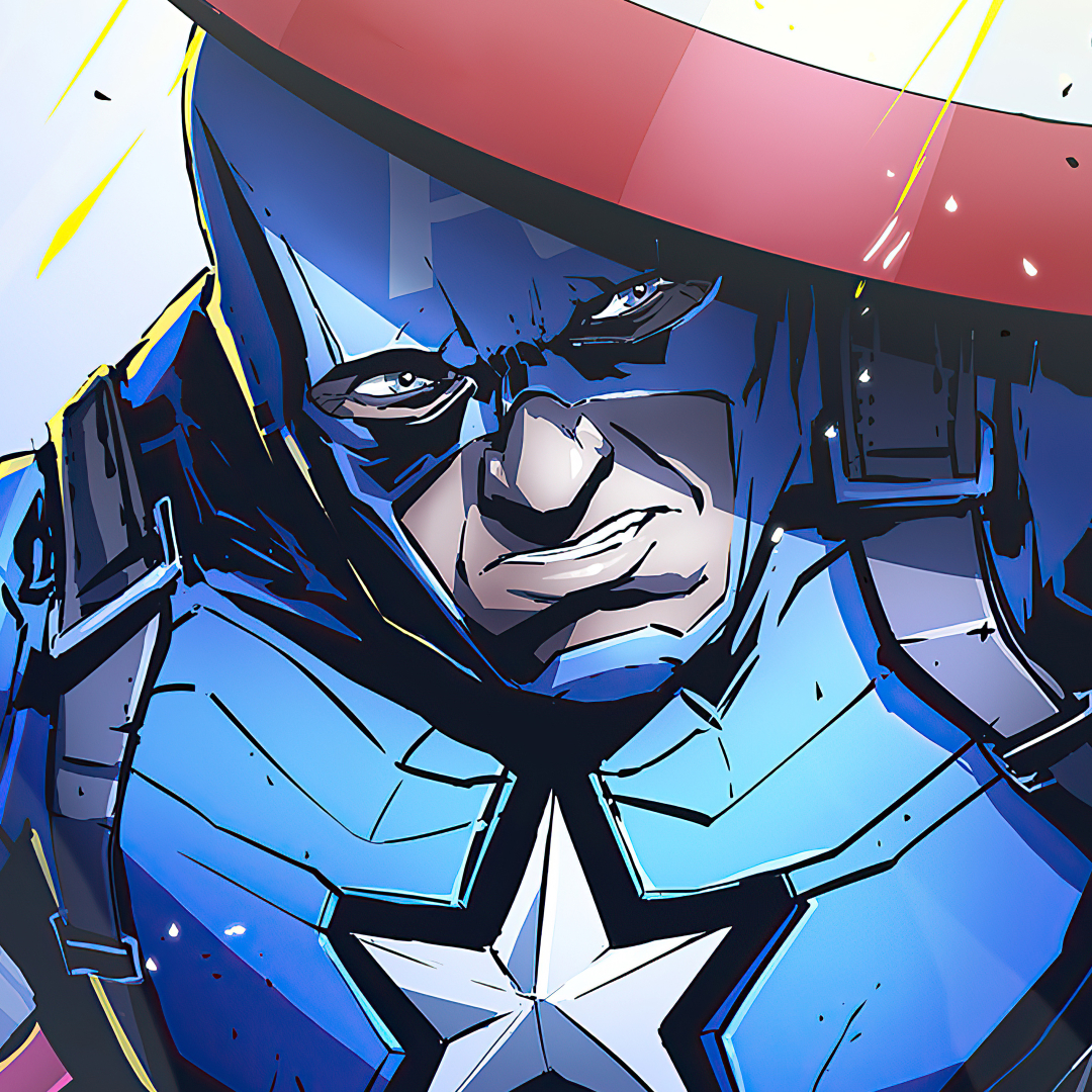 Captain America Pfp by David Thor Fjalarsson