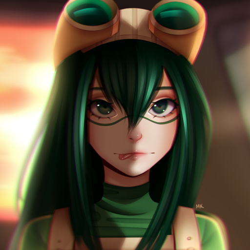 Download Tsuyu Asui Anime My Hero Academia PFP