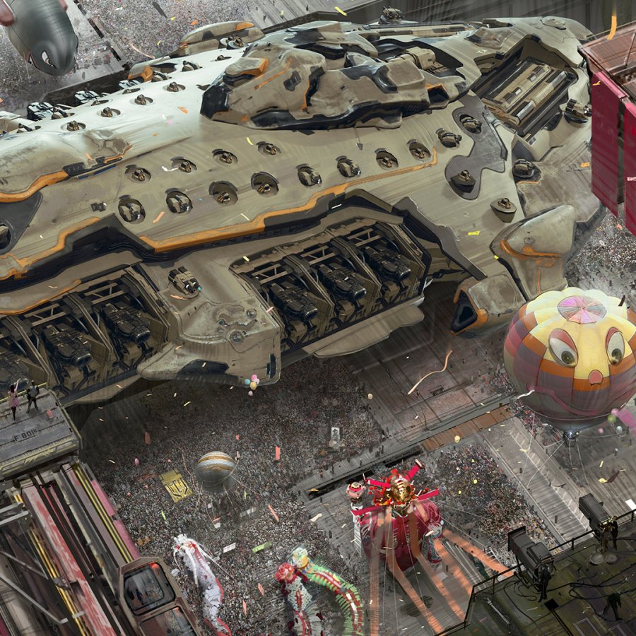 Download Sci Fi Spaceship PFP