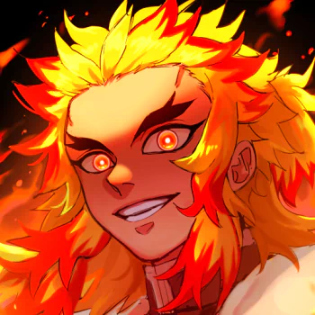 [50+] Kyojuro Rengoku PFP
