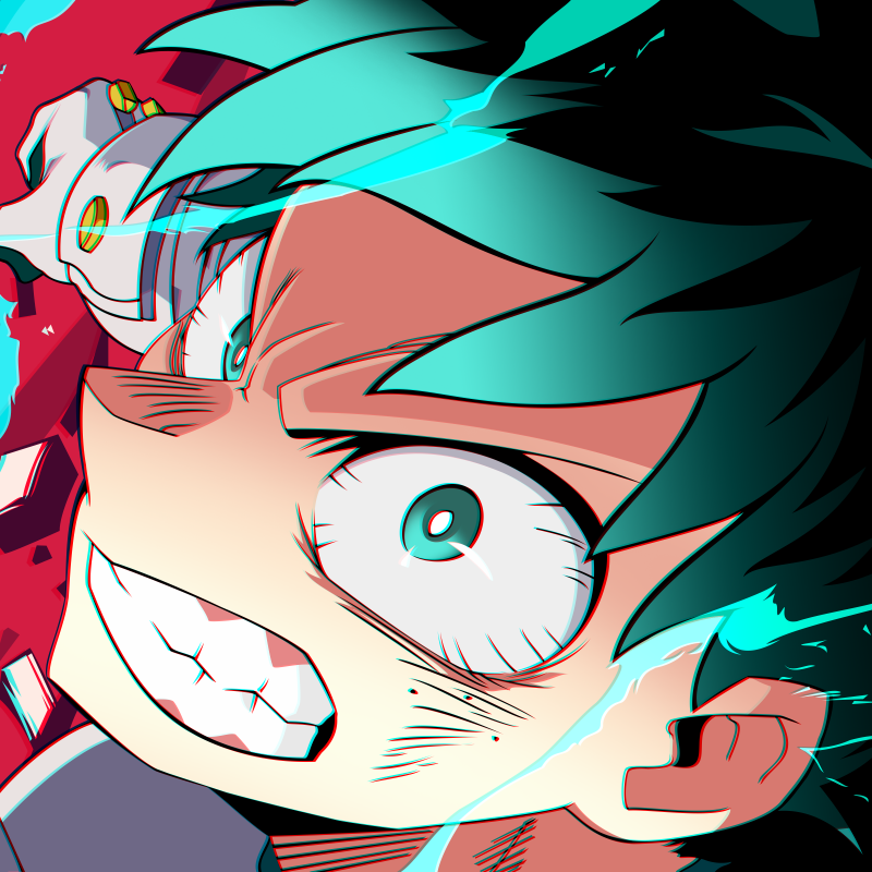 Izuku Midoriya – My Hero Academia Fierce Profile Avatar