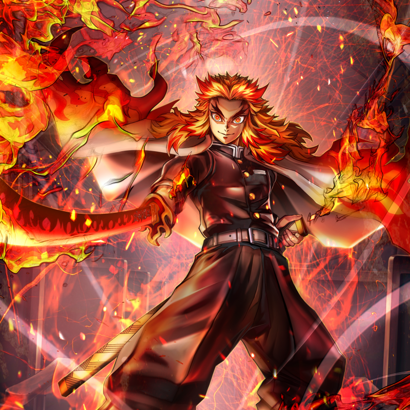 Kyojuro Rengoku — Demon Slayer Flame Hashira PFP