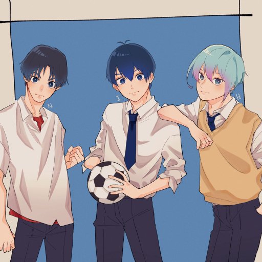 Isagi Yoichi and Friends - Blue Lock Soccer Squad Avatar