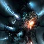 Download Sci Fi Battle Cybernetic Creature Dark Fantasy Sci-fi Monster PFP