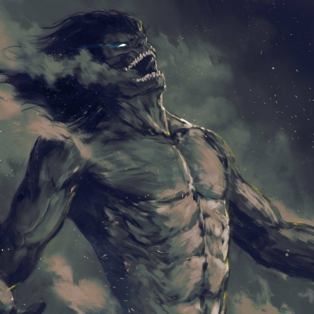 Titan's Roar: Attack on Titan Fierce Forum Avatar