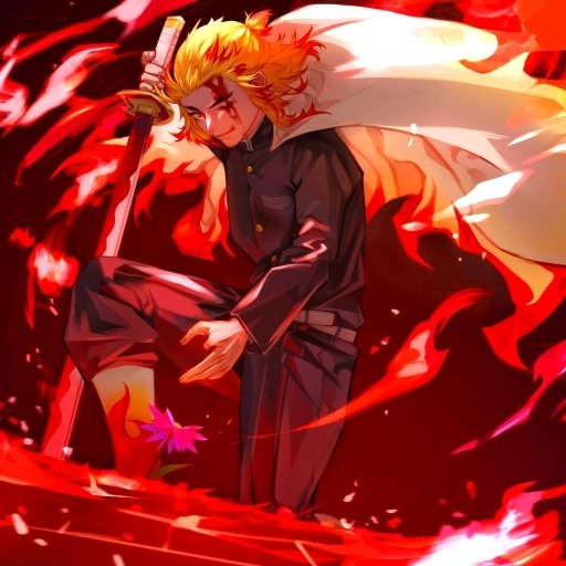 Download Kyojuro Rengoku Anime Demon Slayer: Kimetsu No Yaiba PFP