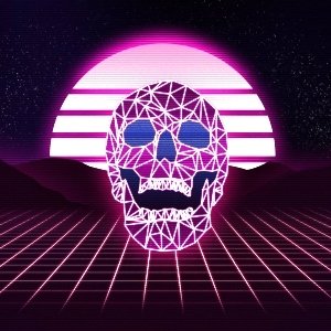 Download Artistic Retrowave PFP