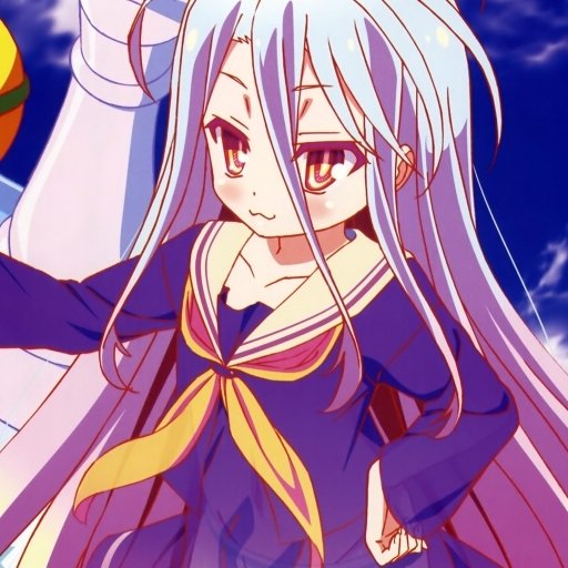 Download Shiro (No Game No Life) Anime No Game No Life PFP