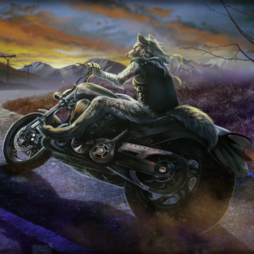 Download Fantasy Wolf PFP