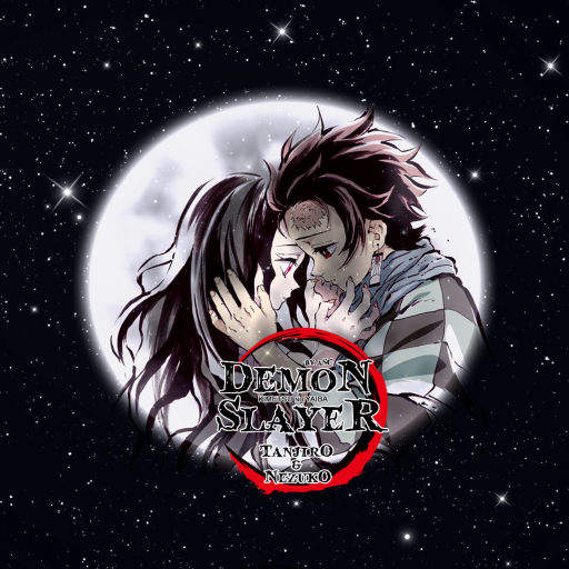 Moonlit Bond — Tanjiro & Nezuko | Demon Slayer Embrace | Anime PFP ...