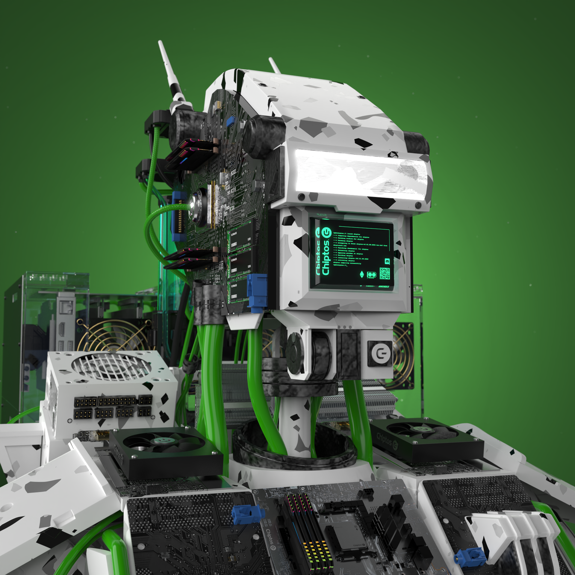 Chiptos X Droid Robot Aesthetic Robot PFP Robot Profile Picture Robots ...
