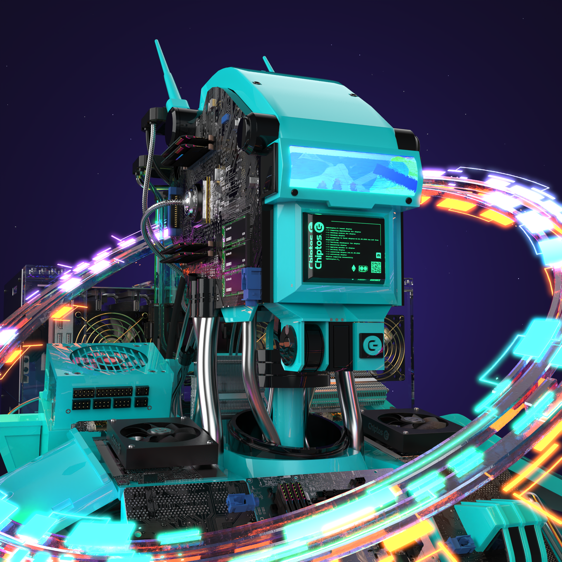 Chiptos X Droid Robot Aesthetic Robot PFP Robot Profile Picture Robots ...