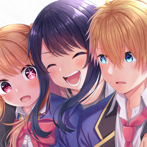 Oshi no Ko Trio – Vibrant Anime Avatar Vibes