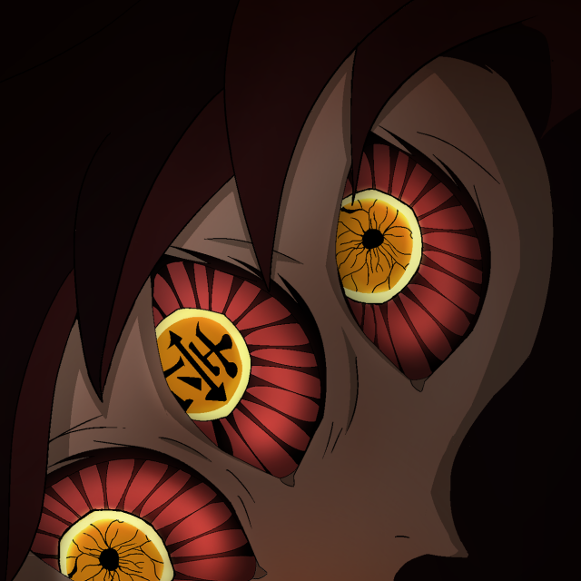 Demon Slayer Eye Avatar - Kimetsu No Yaiba PFP